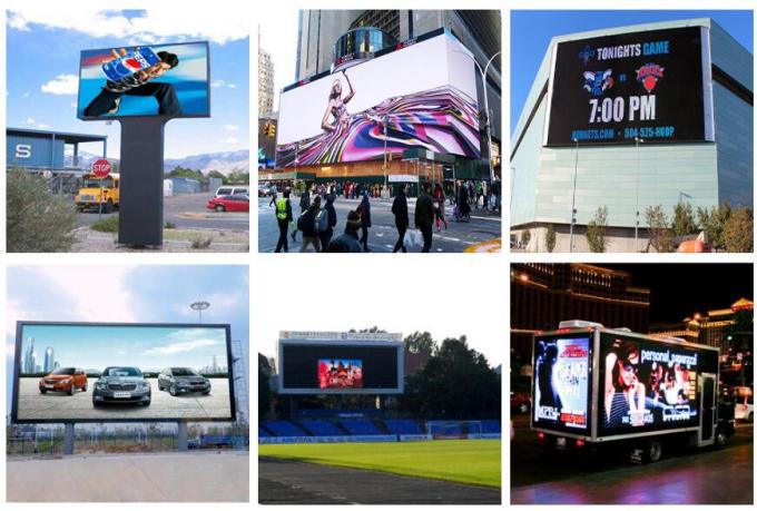 Outdoor fixed led display